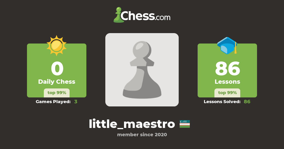 little_maestro - Chess Profile - Chess.com