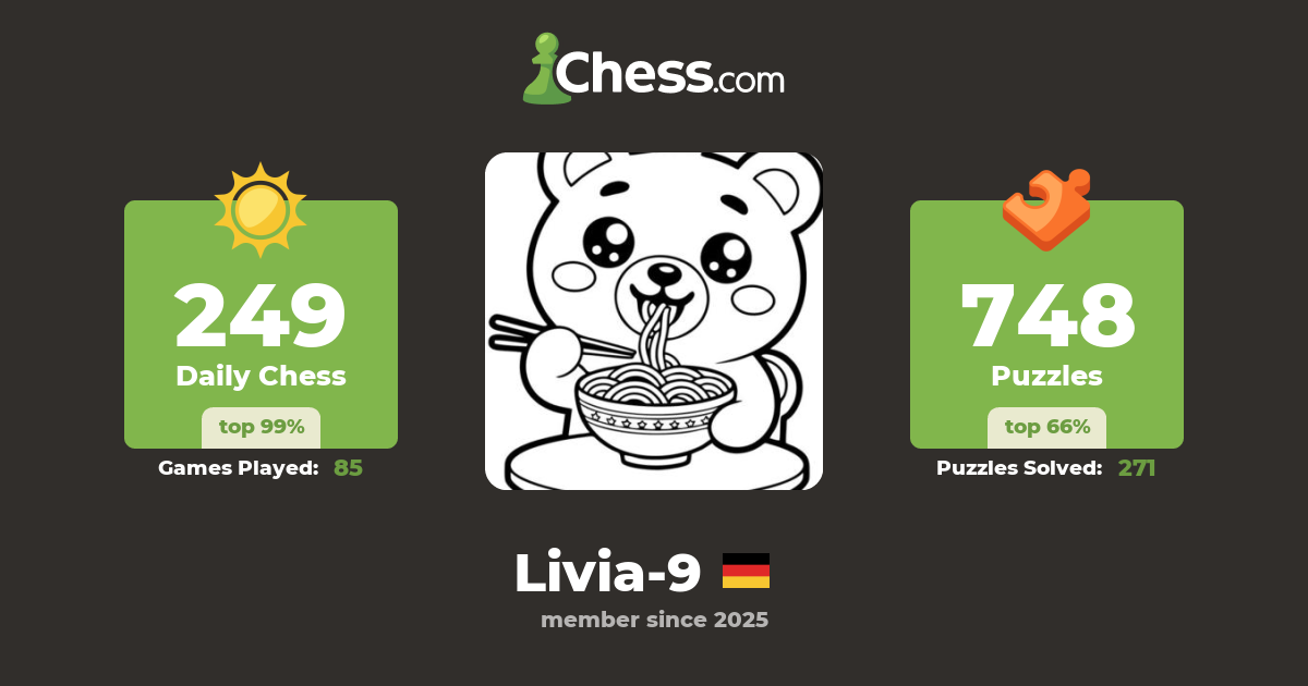 Livia-9 - Chess Profile - Chess.com
