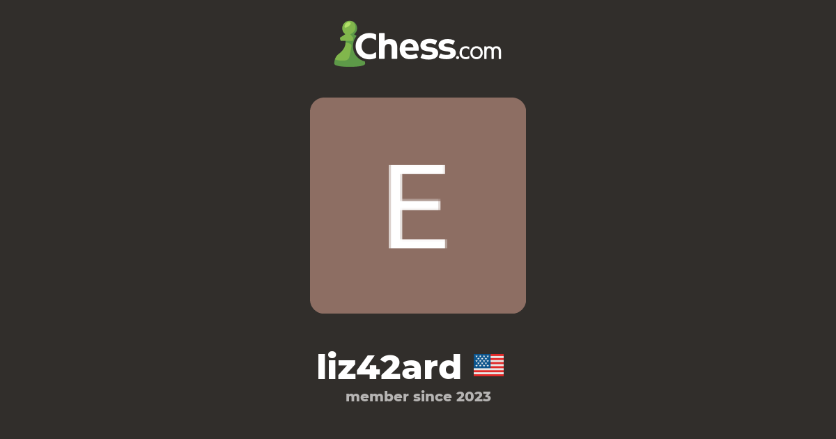 Elizabeth Peterson (liz42ard) - Chess Profile - Chess.com