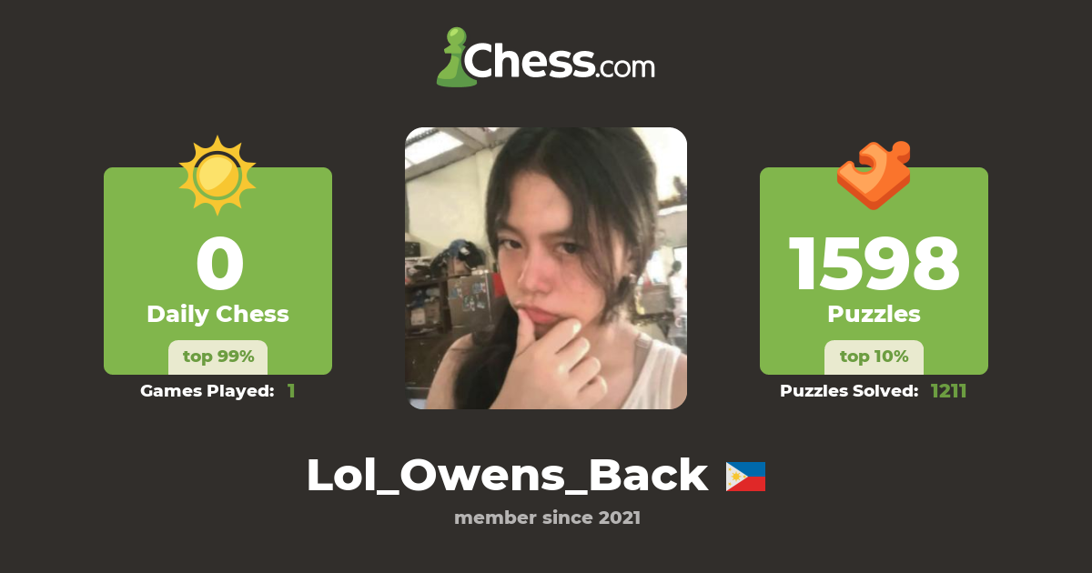 Lol_Owens_Back - Chess Profile - Chess.com