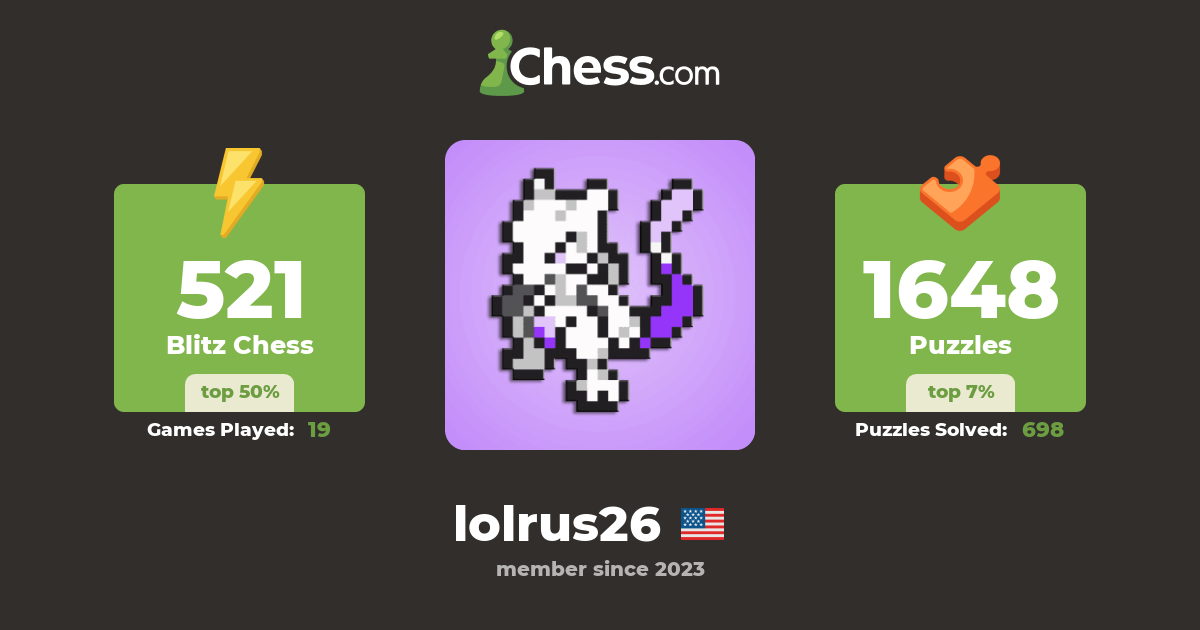 O S (lolrus26) - Chess Profile - Chess.com