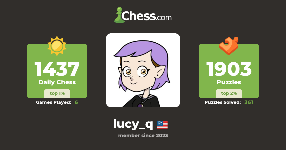 - L u c y - (lucy_q) - Chess Profile - Chess.com