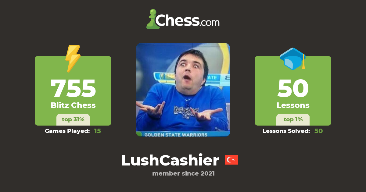 Eyüp Alper TOPAL (LushCashier) - Chess Profile - Chess.com