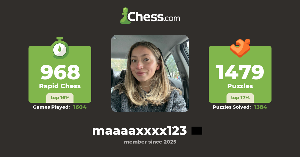 Maxine Forest (maaaaxxxx123) - Chess Profile - Chess.com