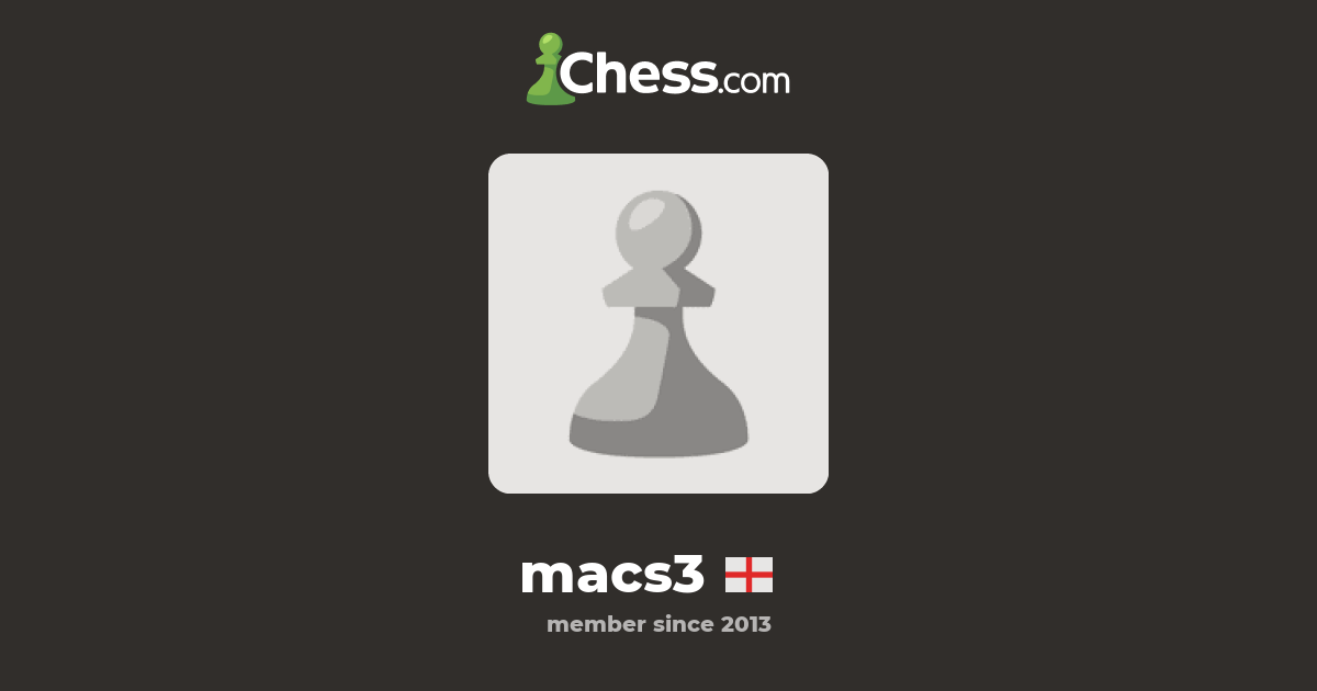 macs3 - Chess Profile - Chess.com