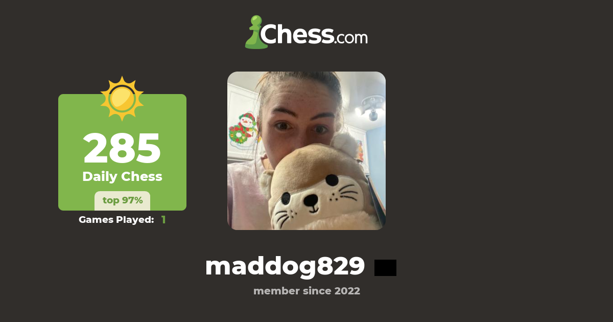 Madison Roach (maddog829) - Chess Profile - Chess.com