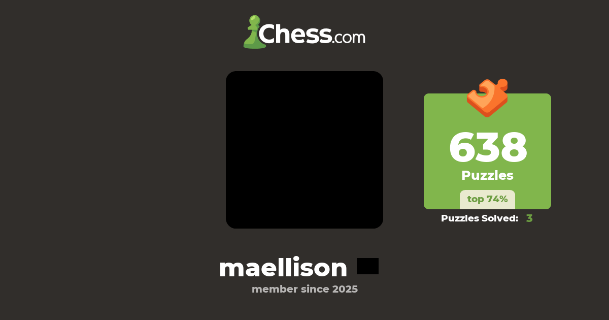 maellison - Chess Profile - Chess.com
