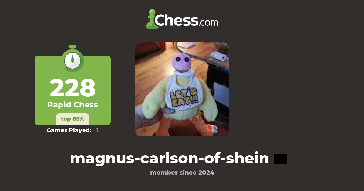 Tiago Martins (magnus-carlson-of-shein) - Chess Profile - Chess.com