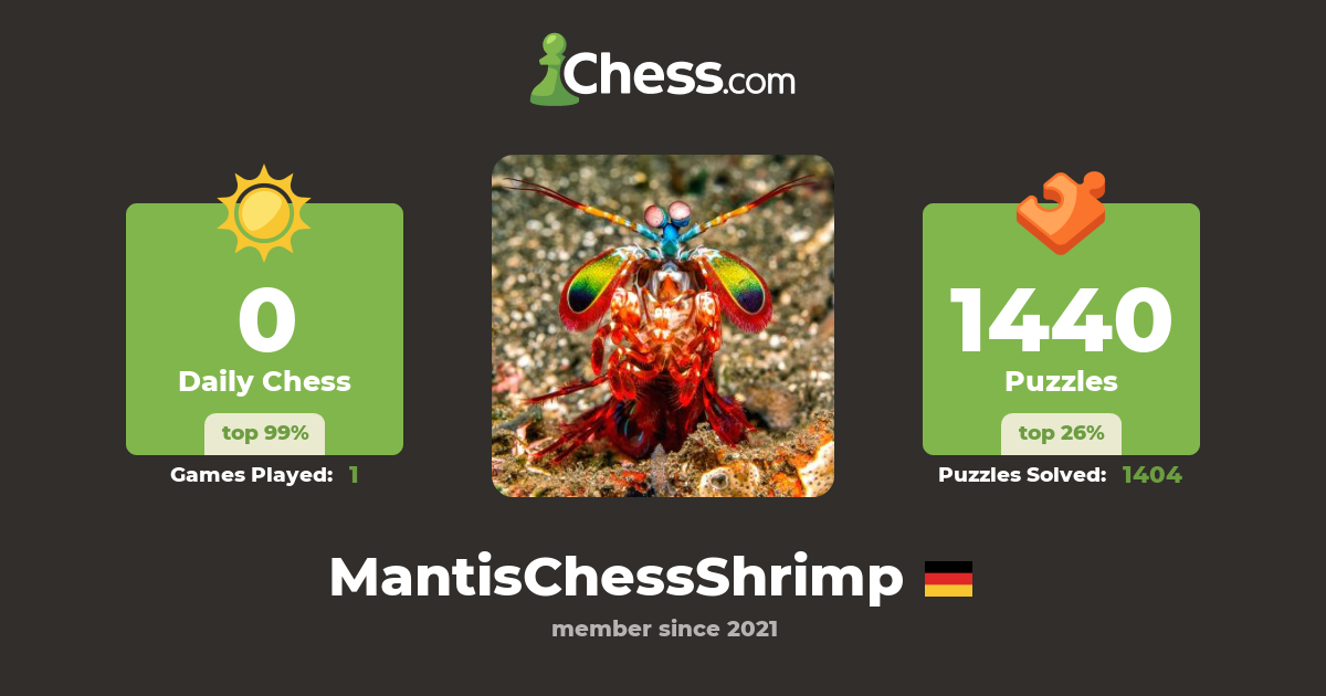 Tom Bödecker (MantisChessShrimp) - Chess Profile - Chess.com