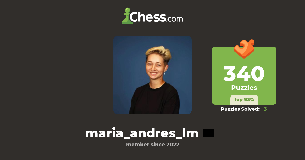 Мария (maria_andres_lm) - Chess Profile - Chess.com