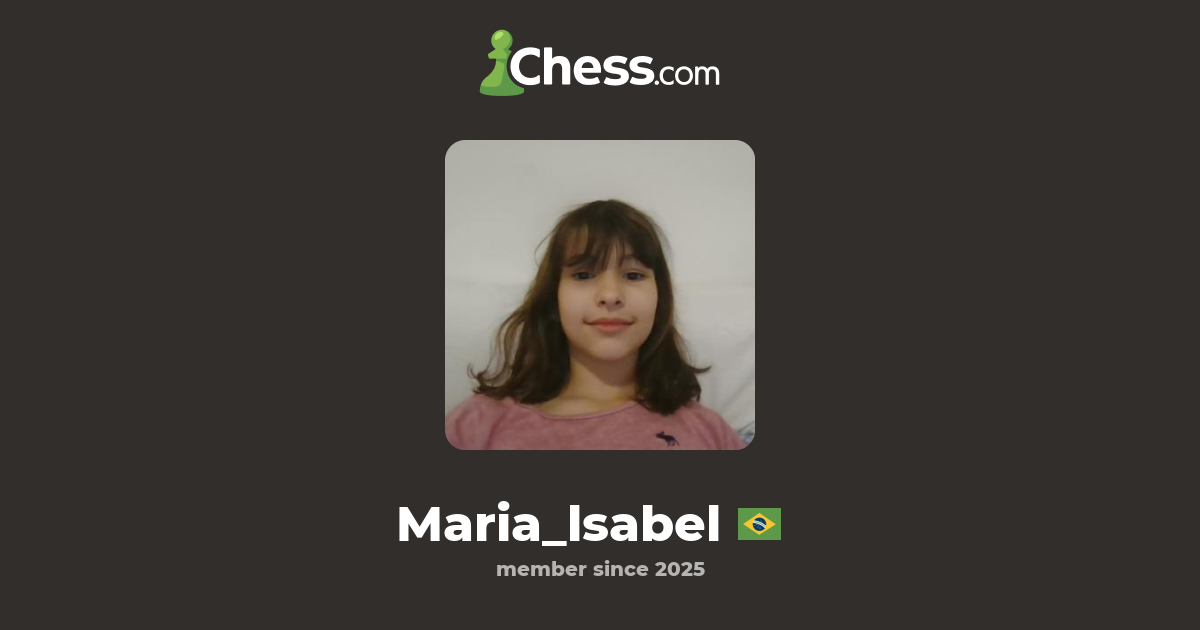 Maria_lsabel - Chess Profile - Chess.com