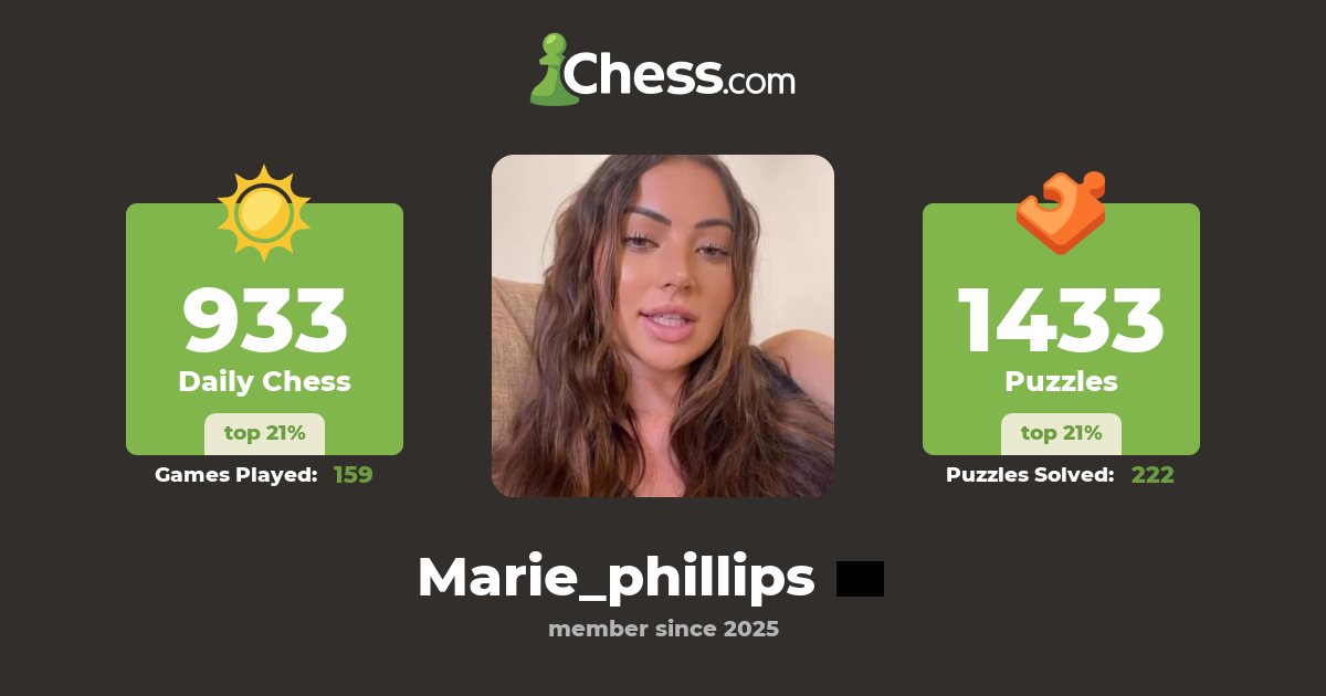 Gabby Phillips (Marie_phillips) - Chess Profile - Chess.com