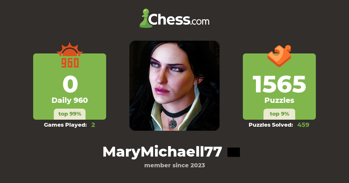 Mary Michael 77 (MaryMichaell77) - Chess Profile - Chess.com