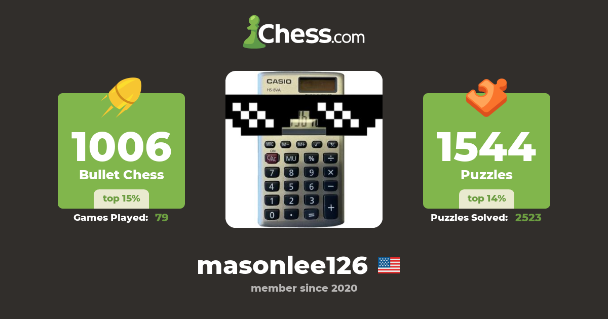 Mason Lee (masonlee126) - Chess Profile - Chess.com