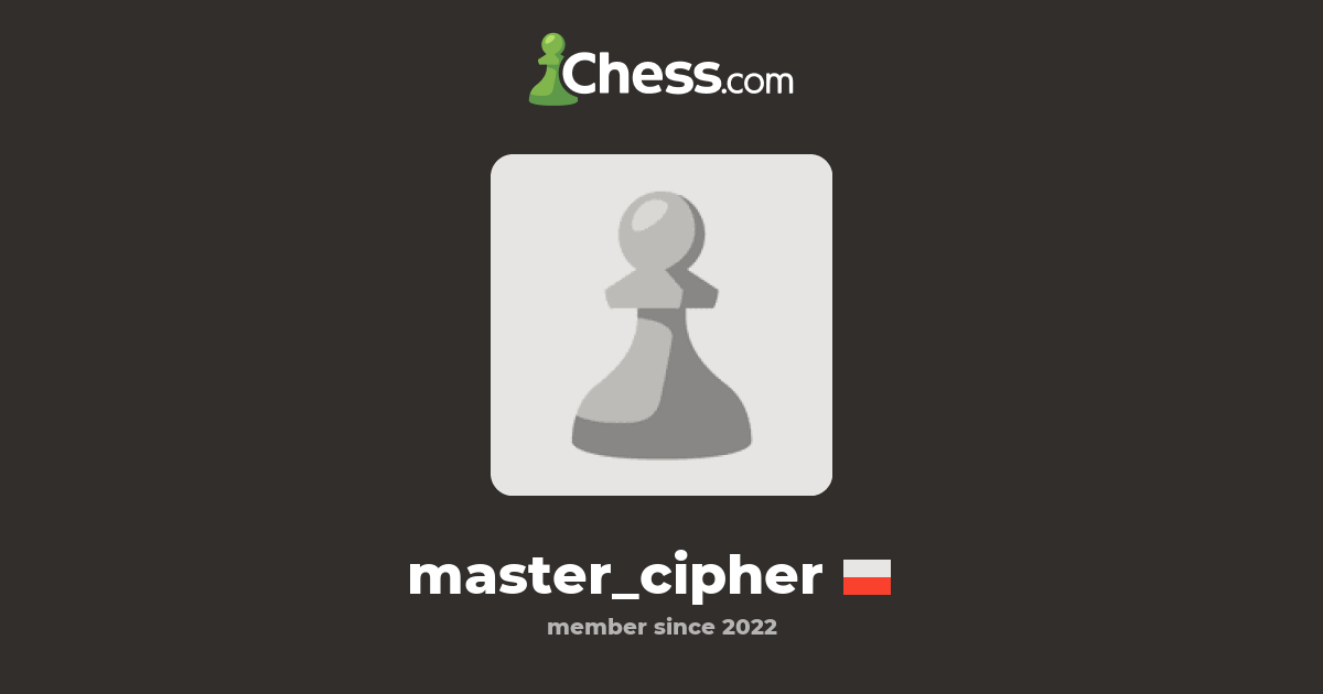 master_cipher - Chess Profile - Chess.com