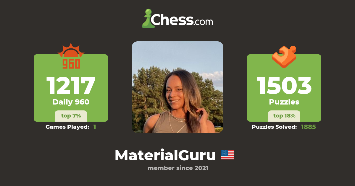 coco ca$h (MaterialGuru) - Chess Profile - Chess.com
