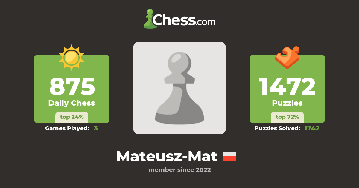Mateusz-Mat - Chess Profile - Chess.com