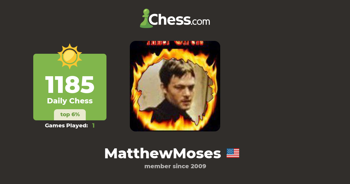 Matthew Moses (MatthewMoses) - Chess Profile - Chess.com