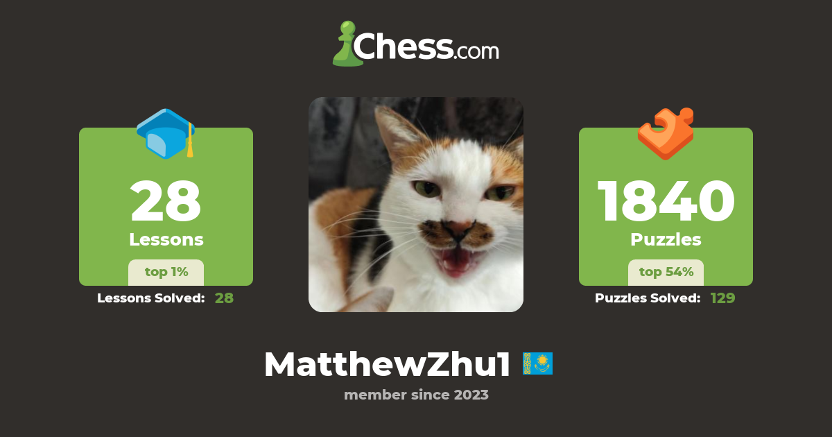 MatthewZhu1 - Chess Profile - Chess.com
