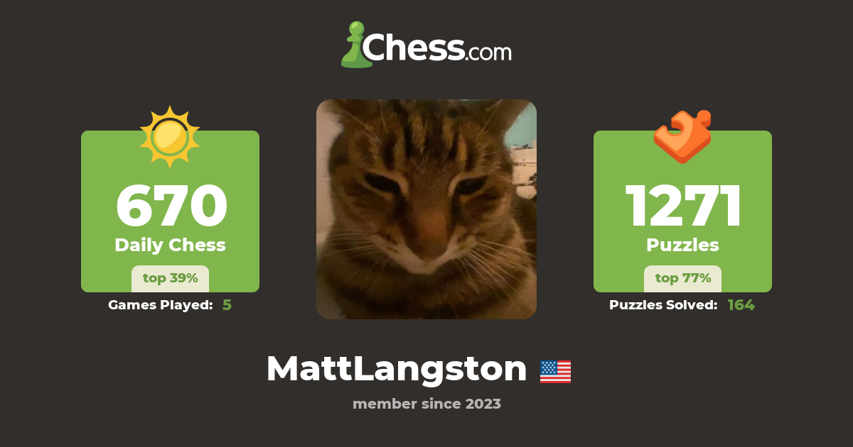 Matthew Langston (MattLangston) - Chess Profile - Chess.com