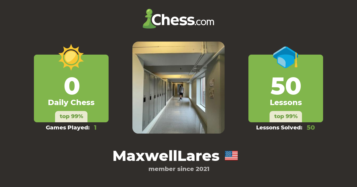 Maxwell Lares (MaxwellLares) - Chess Profile - Chess.com