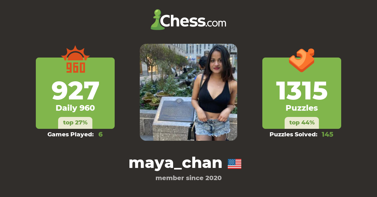 Money Chanalia (maya_chan) - Chess Profile - Chess.com