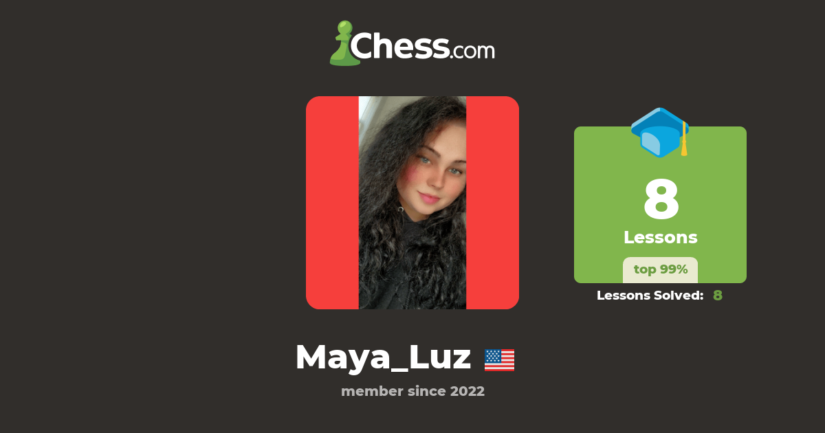 Maya Luz (Maya_Luz) - Chess Profile - Chess.com