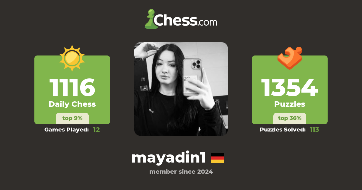 Maya (mayadin1) - Chess Profile - Chess.com