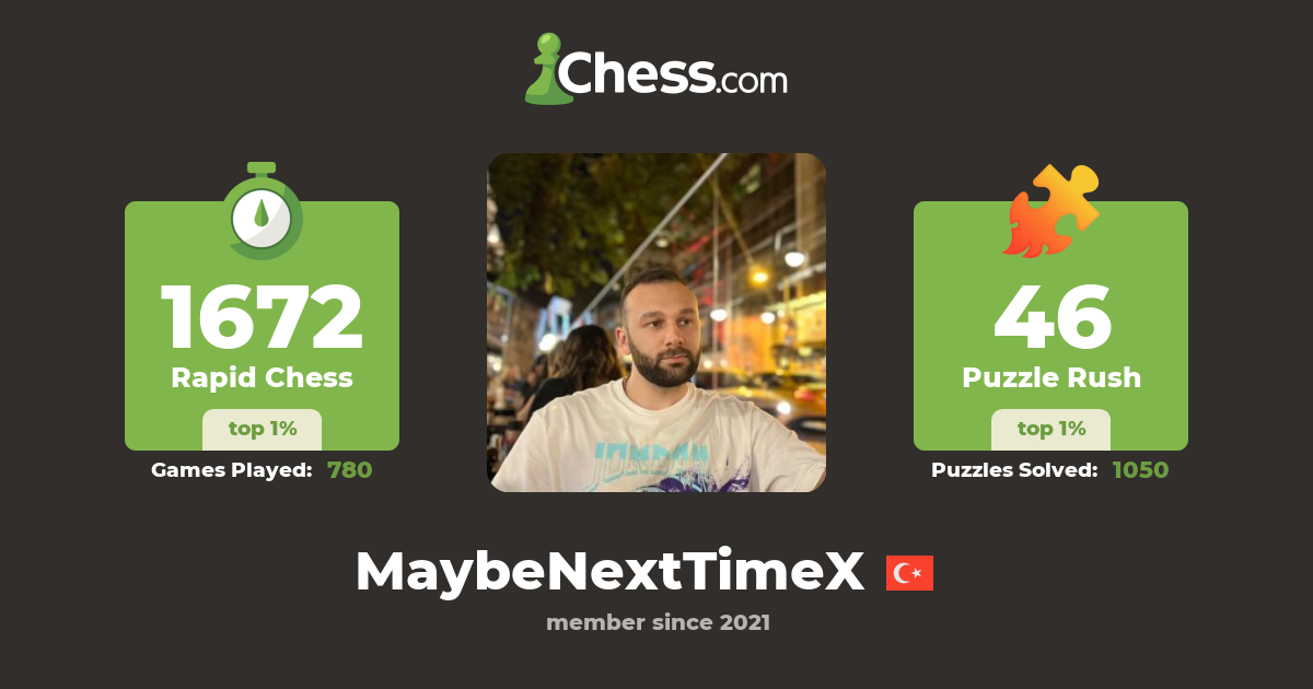 MaybeNextTimeX - Chess Profile - Chess.com