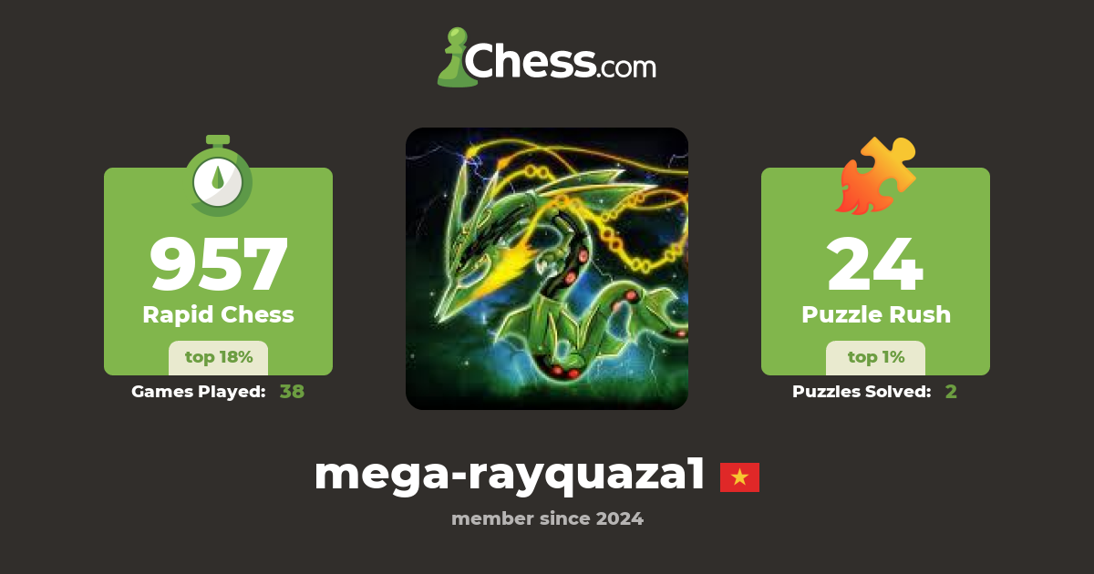 RAYQUAZA MEGA (mega-rayquaza1) - Chess Profile - Chess.com