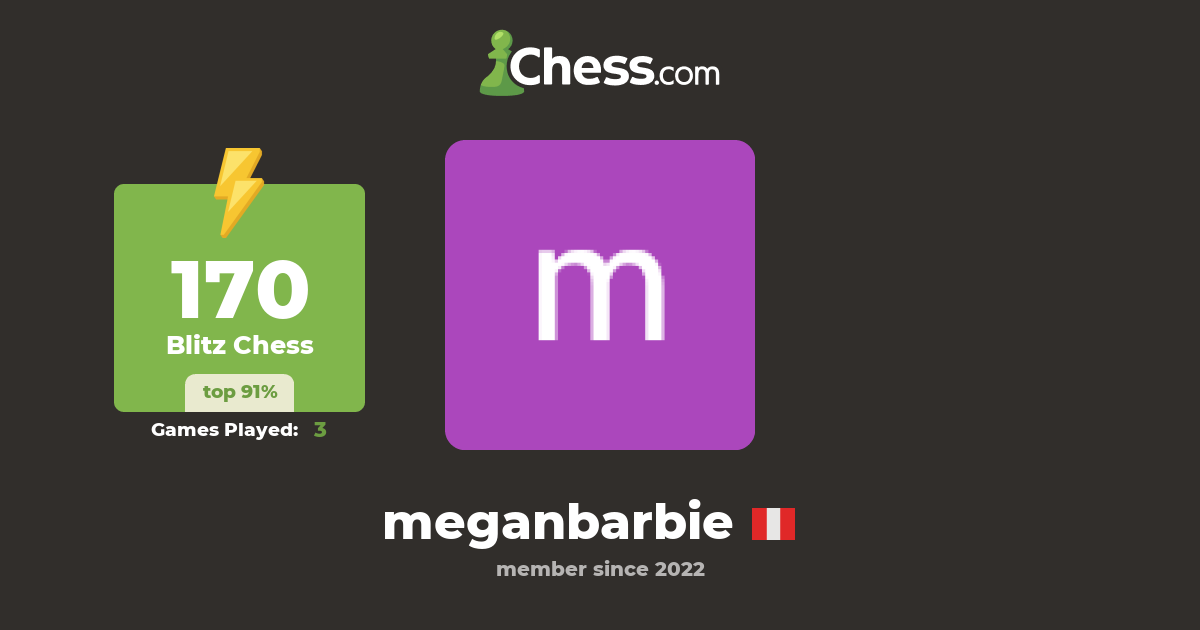 megan barbie (meganbarbie) - Chess Profile - Chess.com