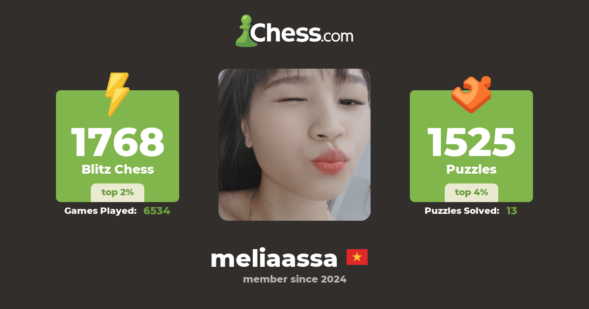 assa melia (meliaassa) - Chess Profile - Chess.com