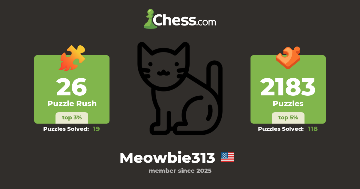 Meowbie313 - Chess Profile - Chess.com