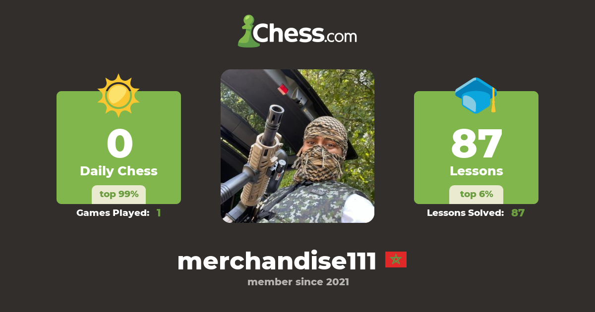 Merch (merchandise111) - Chess Profile - Chess.com