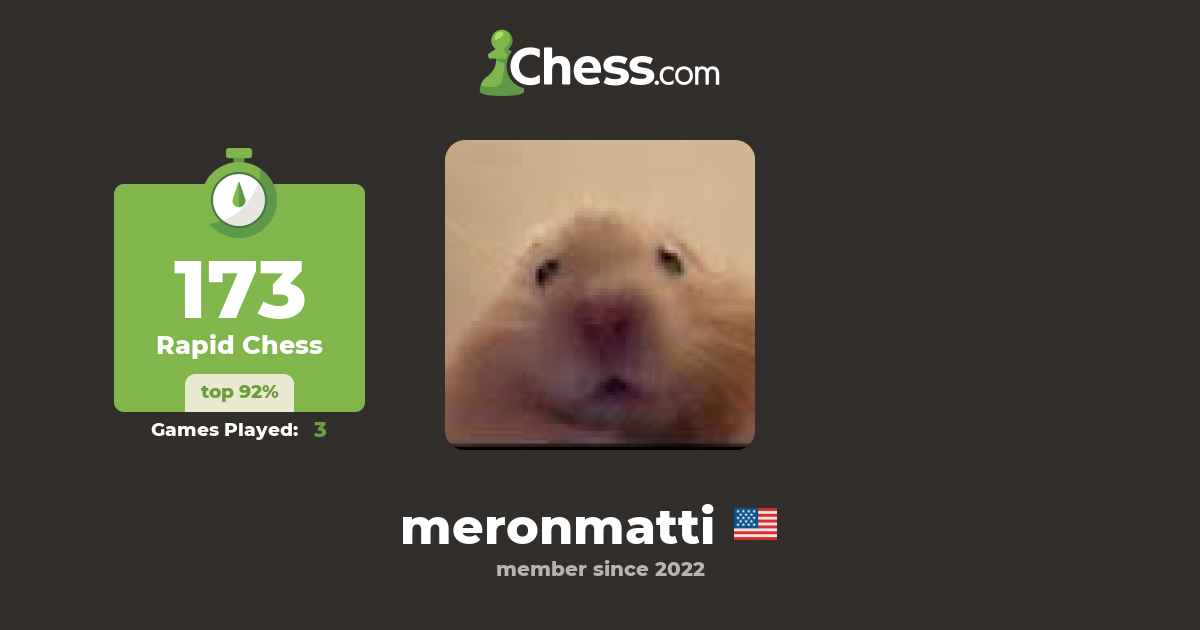 Meron Matti (meronmatti) - Chess Profile - Chess.com