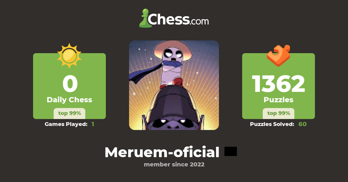 PUDIM (Meruem-oficial) - Chess Profile - Chess.com