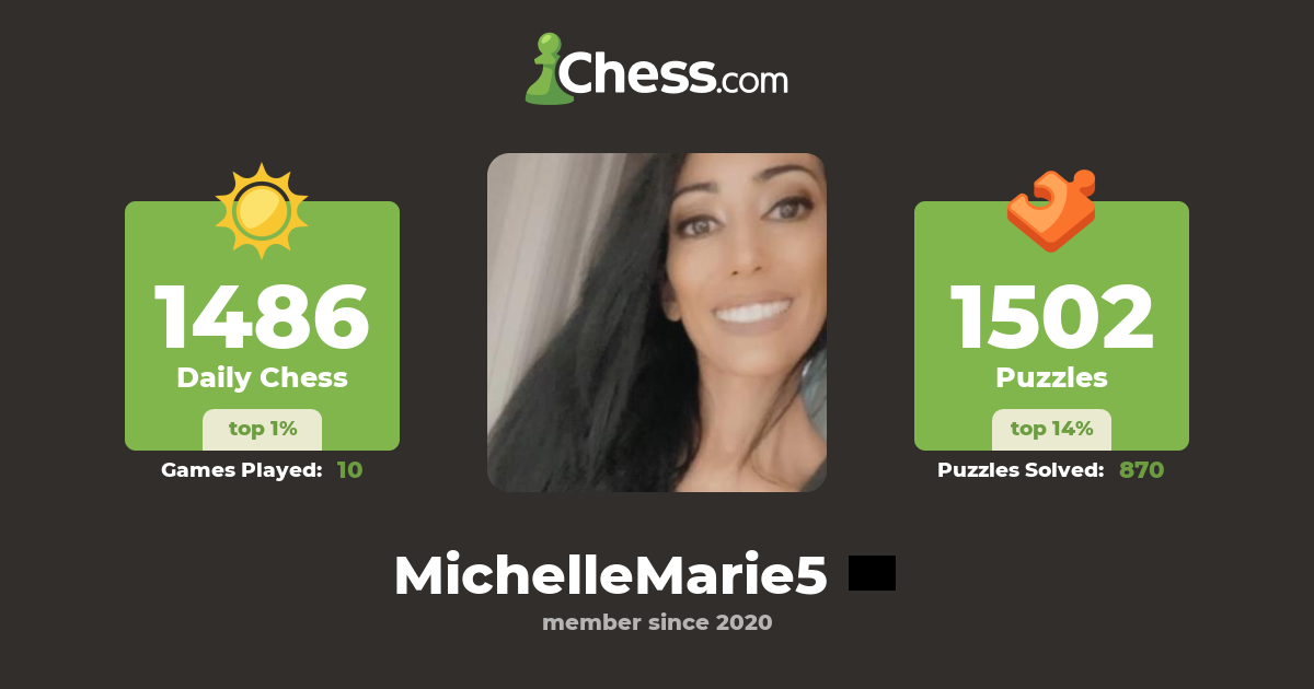 MichelleMarie5 - Chess Profile - Chess.com