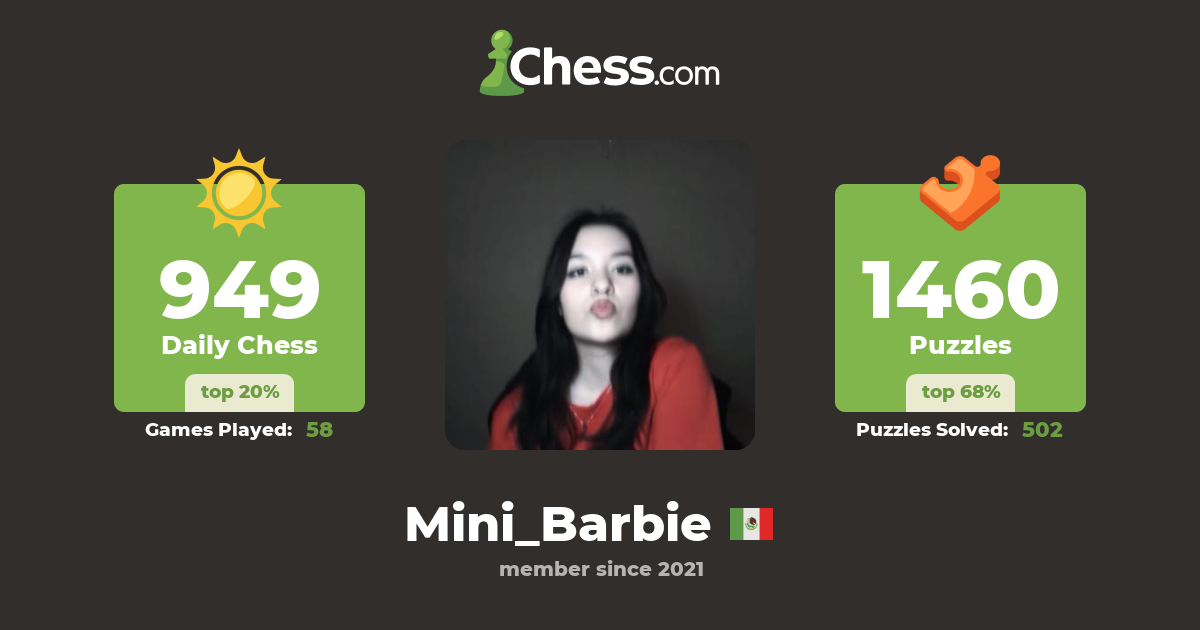Barbiee (Mini_Barbie) - Chess Profile - Chess.com