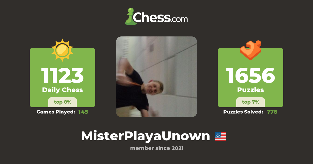 Drake Reed (MisterPlayaUnown) - Chess Profile - Chess.com