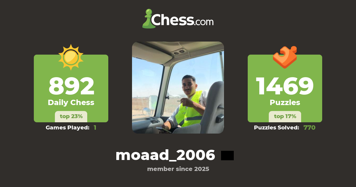 معاذ . (moaad_2006) - Chess Profile - Chess.com