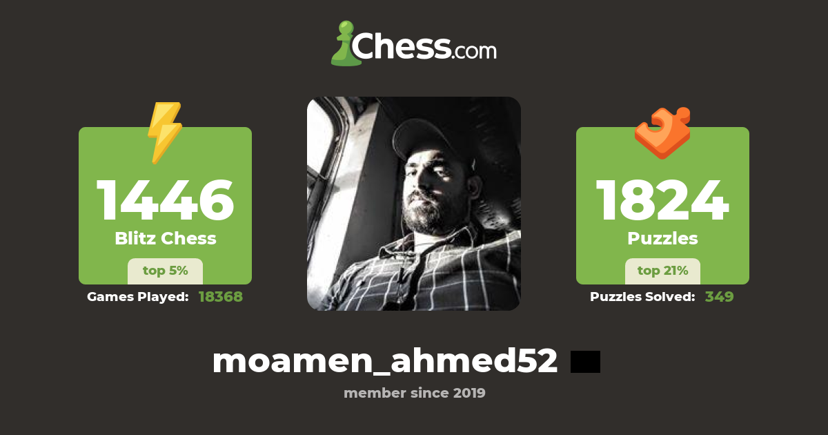 مؤمن أحمد (moamen_ahmed52) - Chess Profile - Chess.com
