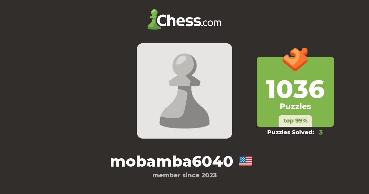 mobamba6040 - Chess Profile - Chess.com