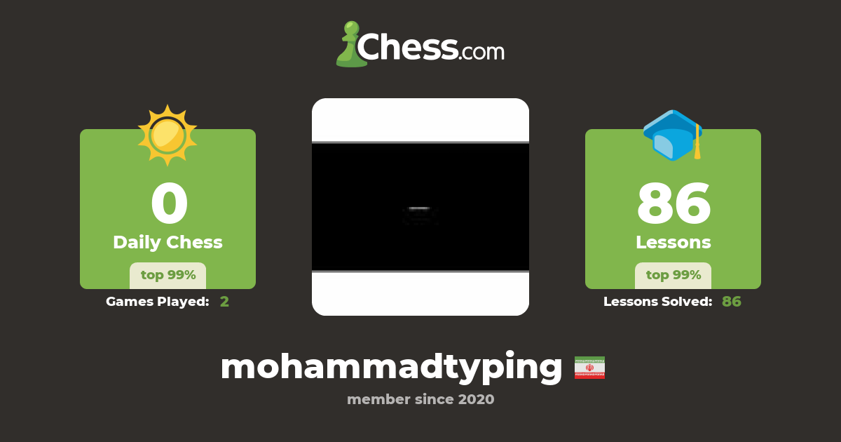 Mohammad Typing (mohammadtyping) - Chess Profile - Chess.com
