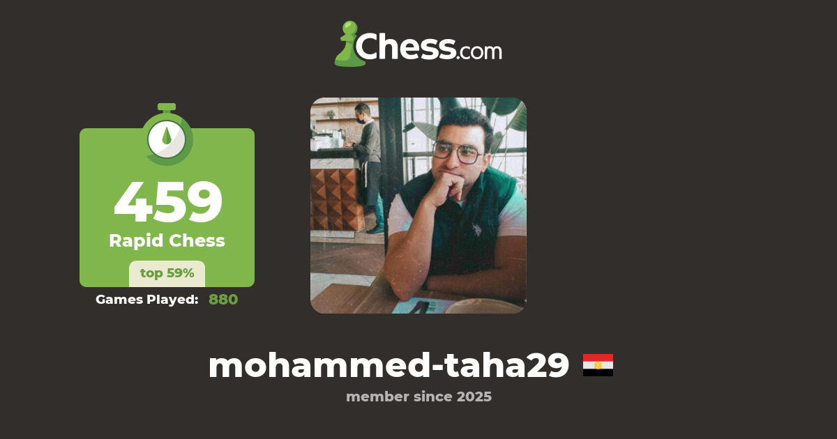 mohammed-taha29 - Chess Profile - Chess.com