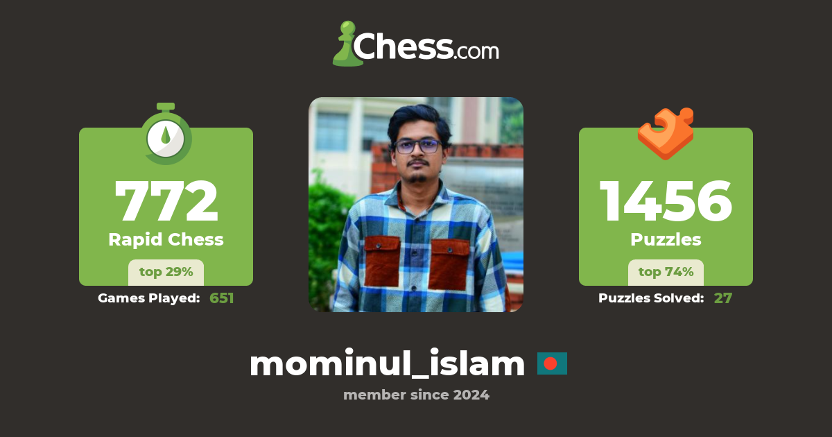 Mominul Islam (mominul_islam) - Chess Profile - Chess.com
