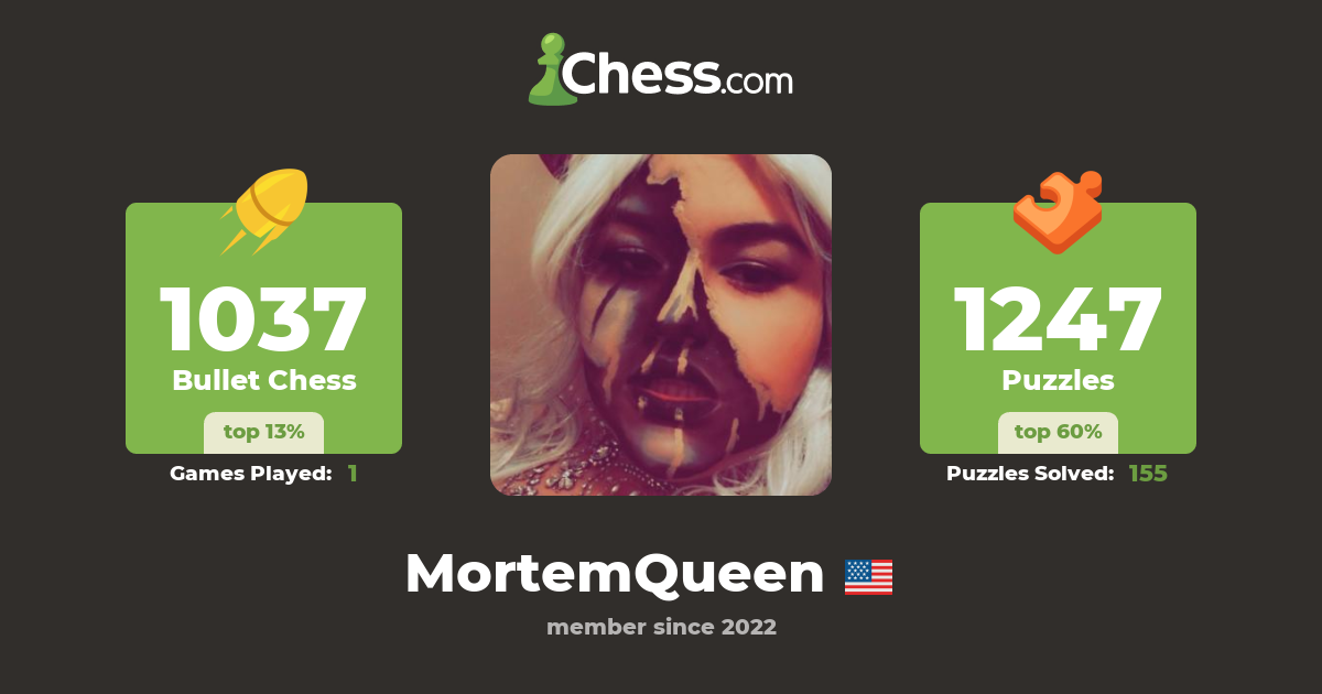 Lydia McClellan (MortemQueen) - Chess Profile - Chess.com