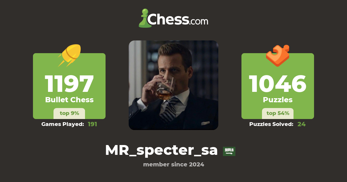 HARVEY specter (MR_specter_sa) - Chess Profile - Chess.com