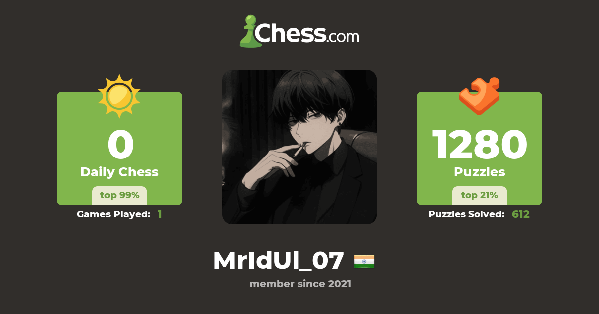 Mridul Sharma (MrIdUl_07) - Chess Profile - Chess.com Mridul Sharma (MrIdUl_07) - Chess Profile - Chess.com