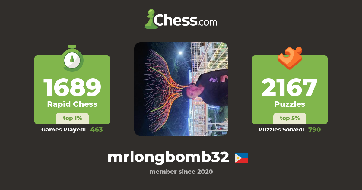 John Michael Castillo (mrlongbomb32) - Chess Profile - Chess.com