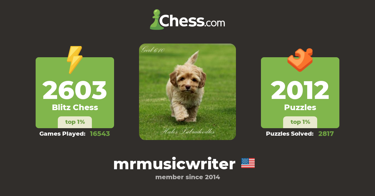 NM Alex Shrauger (mrmusicwriter) - Chess Profile - Chess.com